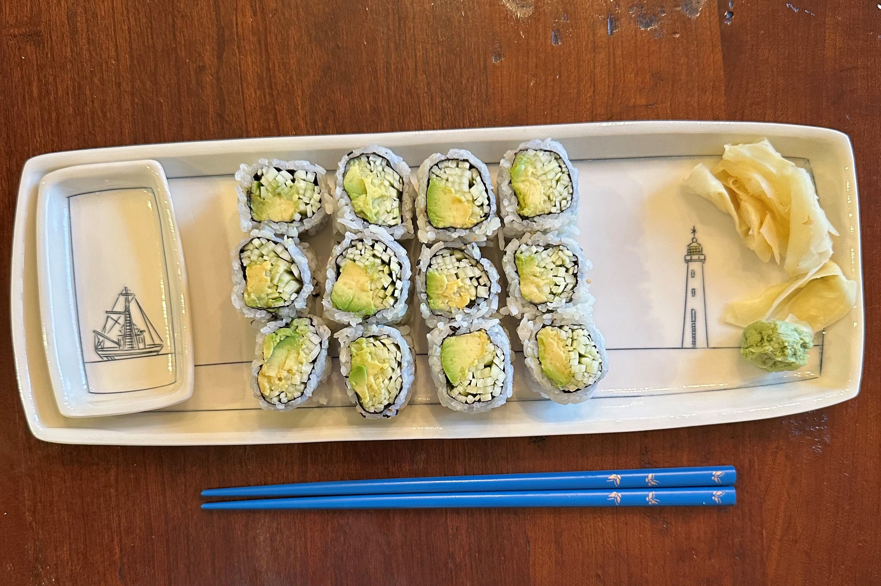 Lighthouse Sushi Set – The Narrative Shop