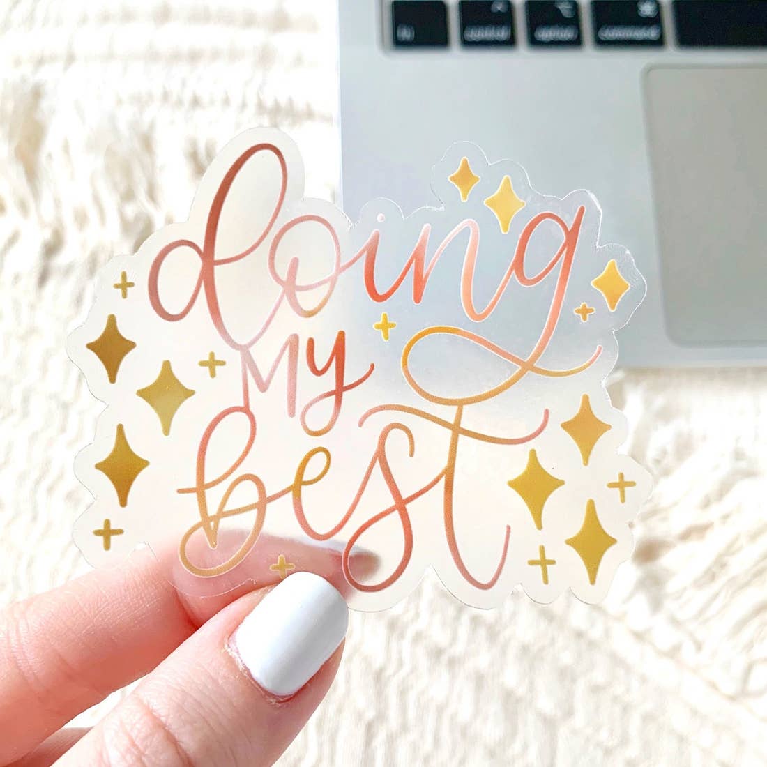 Doing My Best Sticker – The Narrative Shop